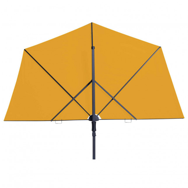 Vrijhangende zweefparasol Sunwave 270cm (grey) - Parasol-shop.nl