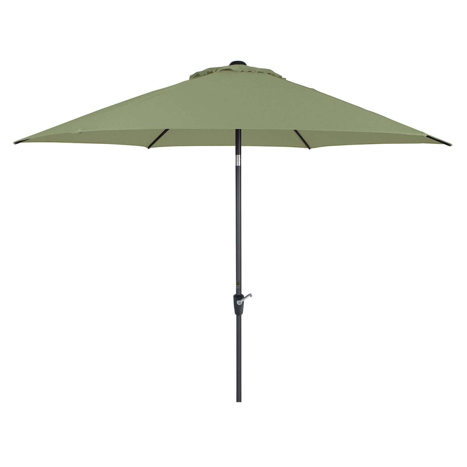 Parasol Girona 400cm (sage) - Parasol-shop.nl