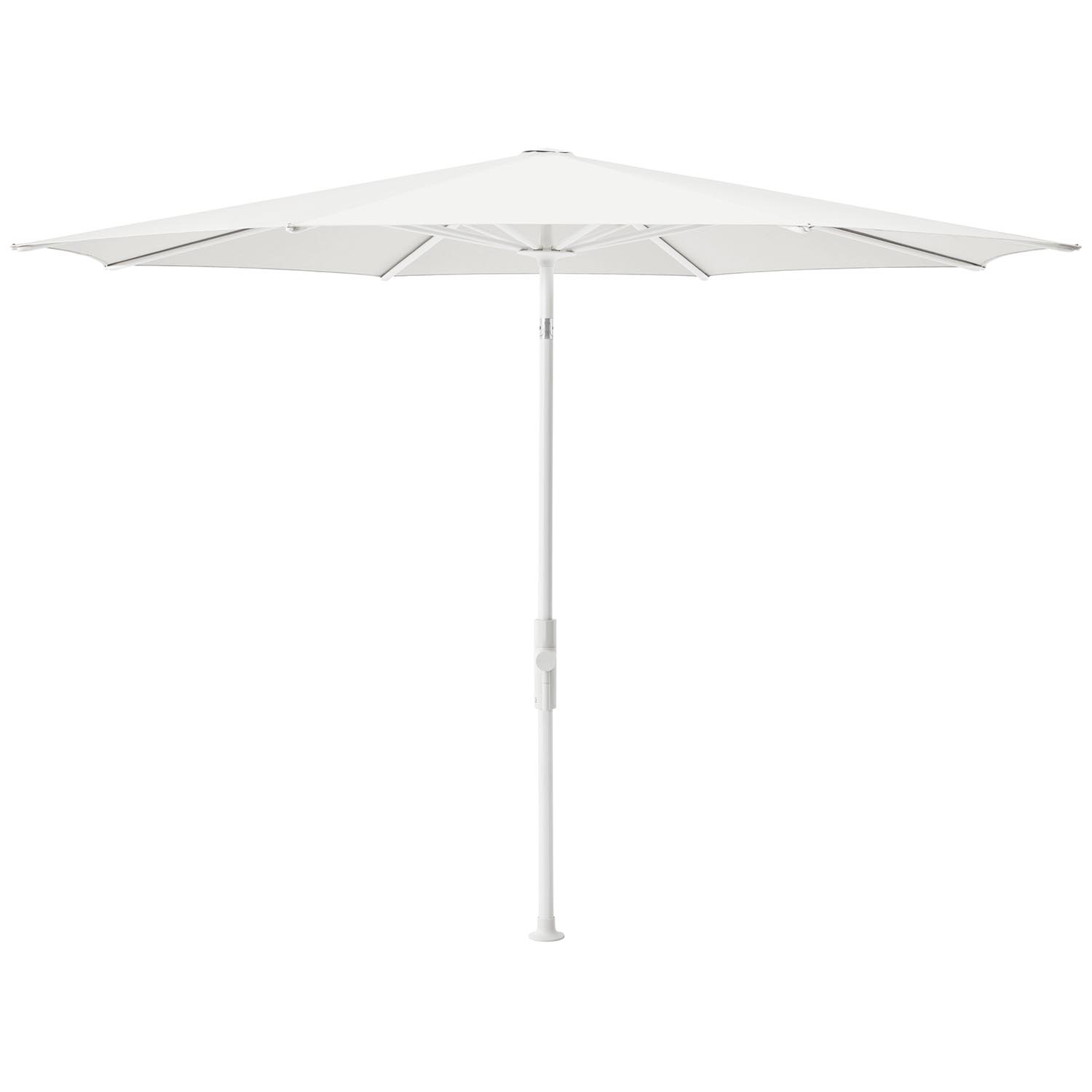 Parasol Twist 330cm Stofklasse 5 (white frame) - Parasol-shop.nl